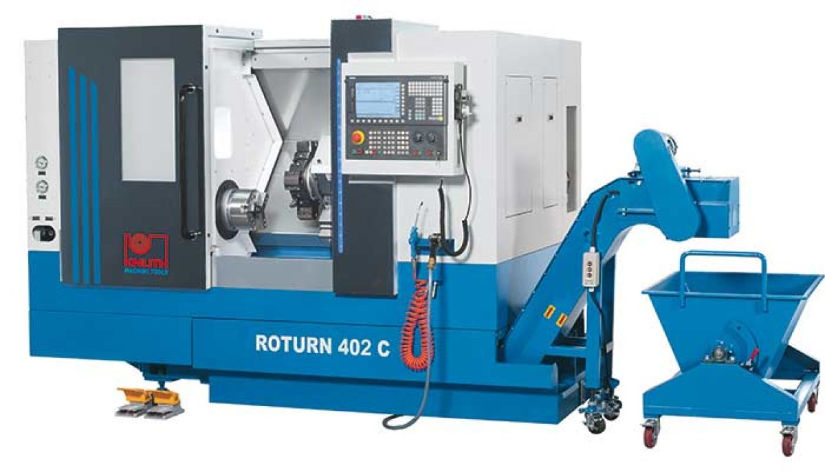 Roturn C Series - CNC Slant Bed Lathes - KNUTH