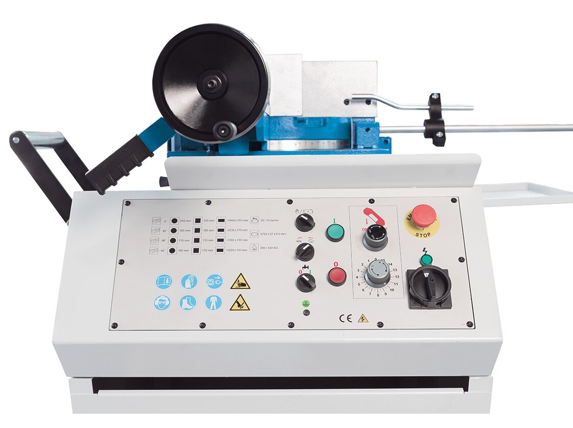 SBS 255 N - Semi-Auto Bandsaw | KNUTH Machine Tools