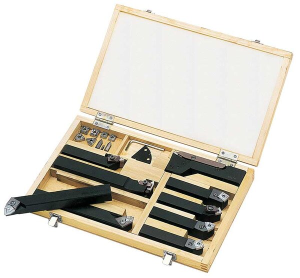 Jeu d'outils de tournage 16/20/24mm 9 pièces - Outils de tournage et ...