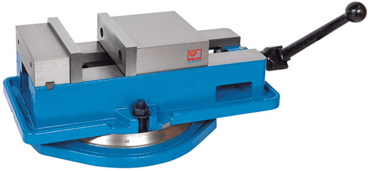 Machine vise with pull-down system NZM 100 - Vises | KNUTH USA