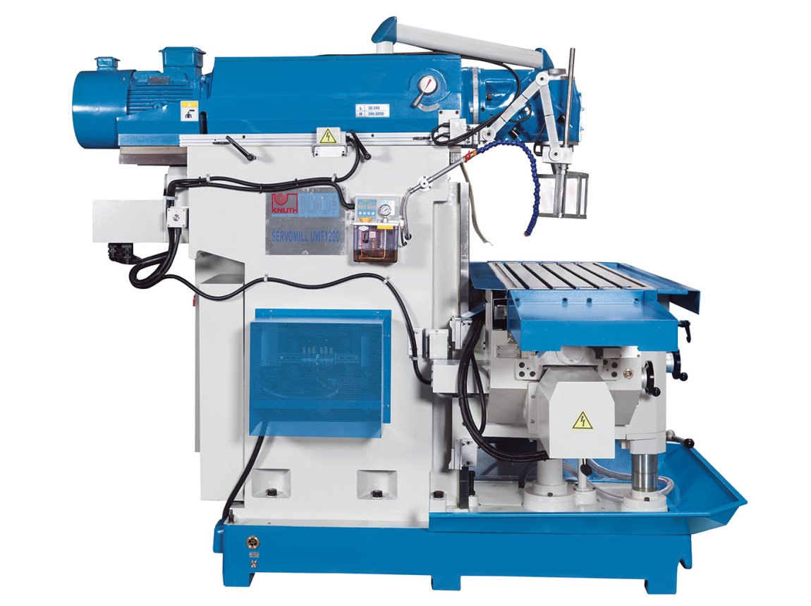 Servomill® UWF 1200 - Fraiseuses verticales conventionnelles | KNUTH ...