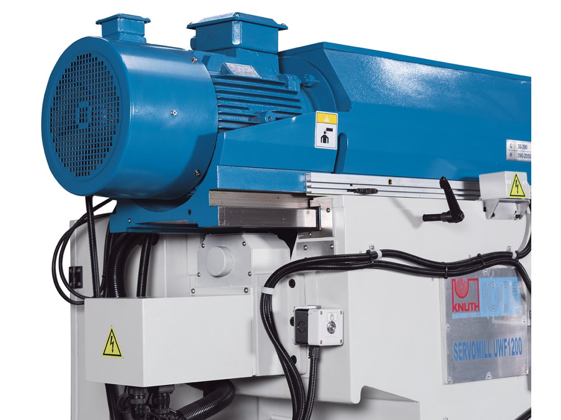 Servomill® UWF 1200 - Fraiseuses verticales conventionnelles | KNUTH ...