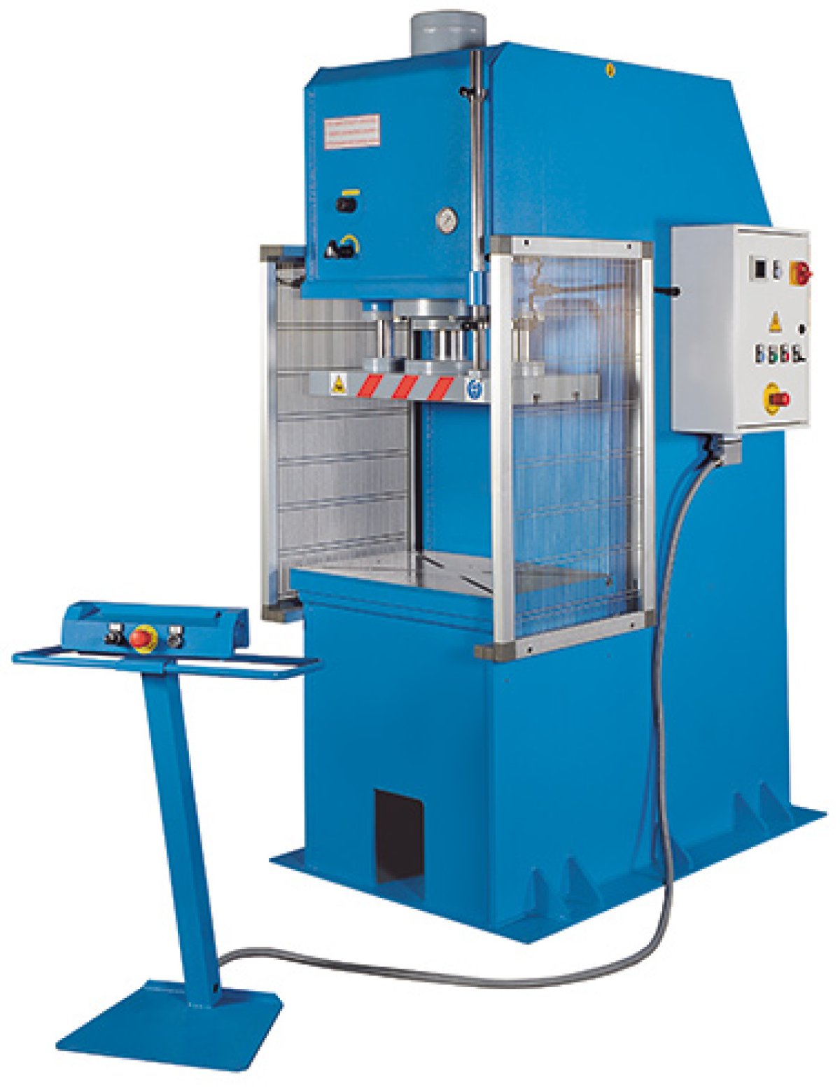 Prensa hidráulica automática de bastidor en C HPK 70 A con PLC Siemens ...